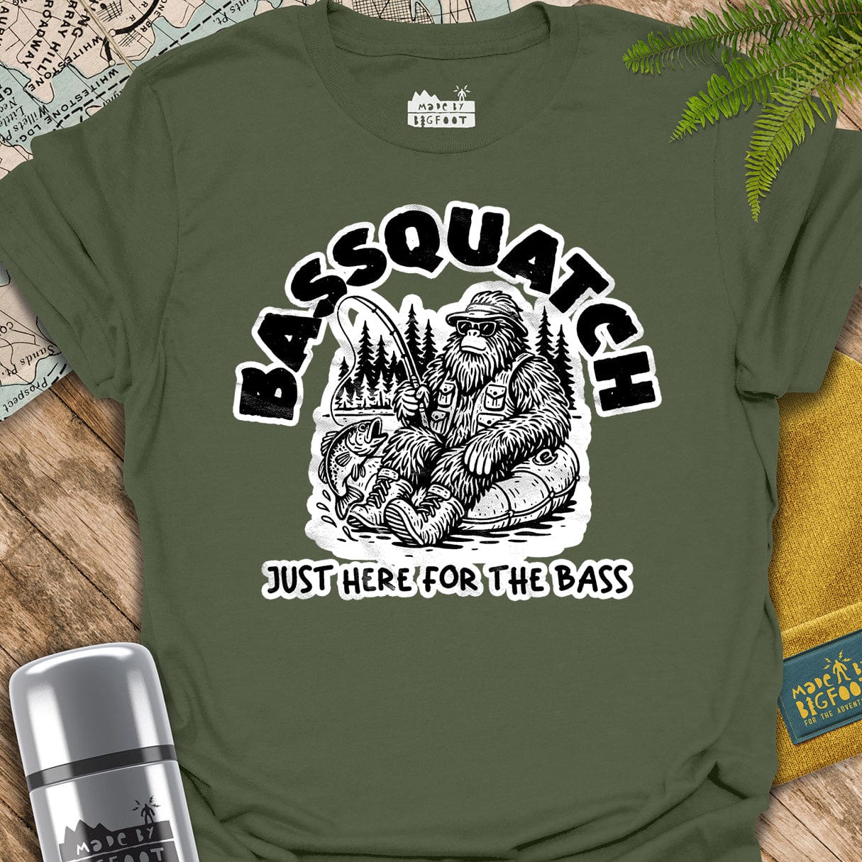 BassSquatch (Just Here For The Bass) – Made By Bigfoot