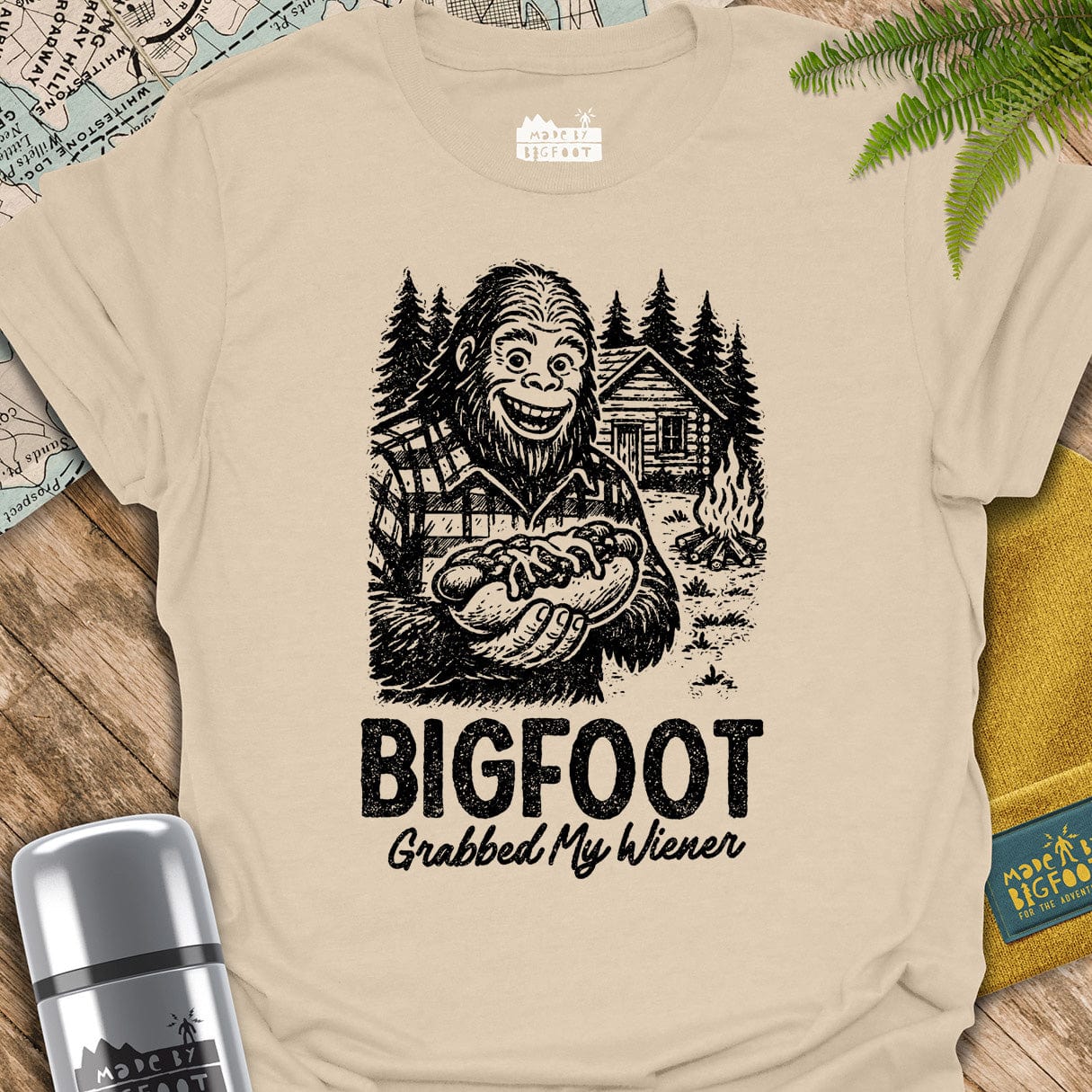 Bigfoot Grabbed My Wiener (Forest Edition) – Made By Bigfoot